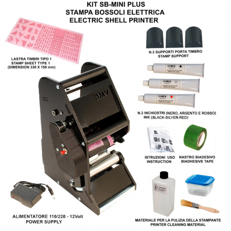 timbra bossoli professionale, stampatrice